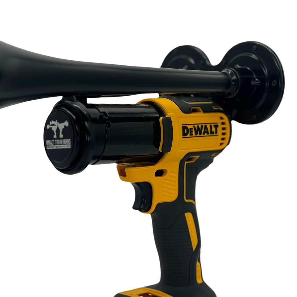 DeWalt Air Horn - Portable Drill Train Horn 130+dB – Impact Train Horns