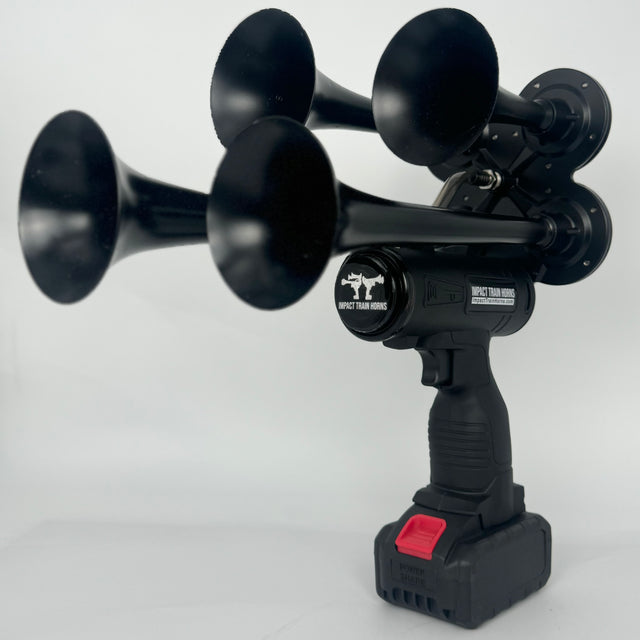 Impact Quad Train Horn - Battery Included – Impact Train Horns
