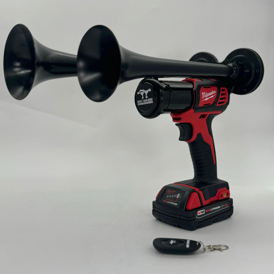 Milwaukee Dual Train Horn - Drill Horn – Impact Train Horns
