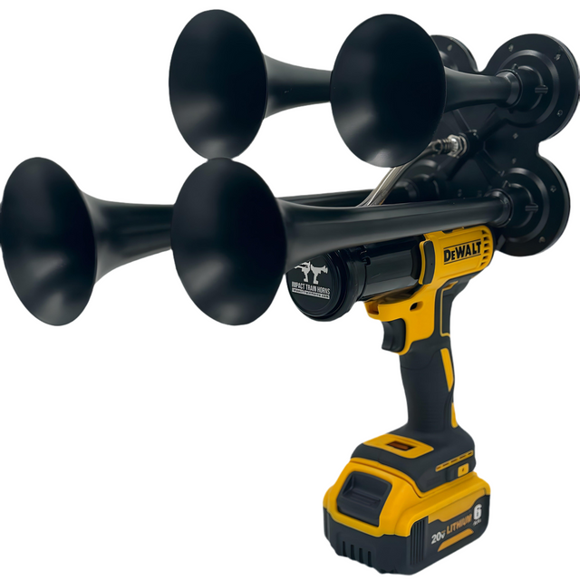 DeWalt Air Horn - Portable Drill Train Horn 150+dB – Impact Train Horns