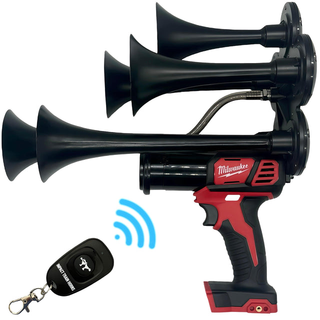 Milwaukee Air Horn - Portable Drill Air Horn – Impact Train Horns